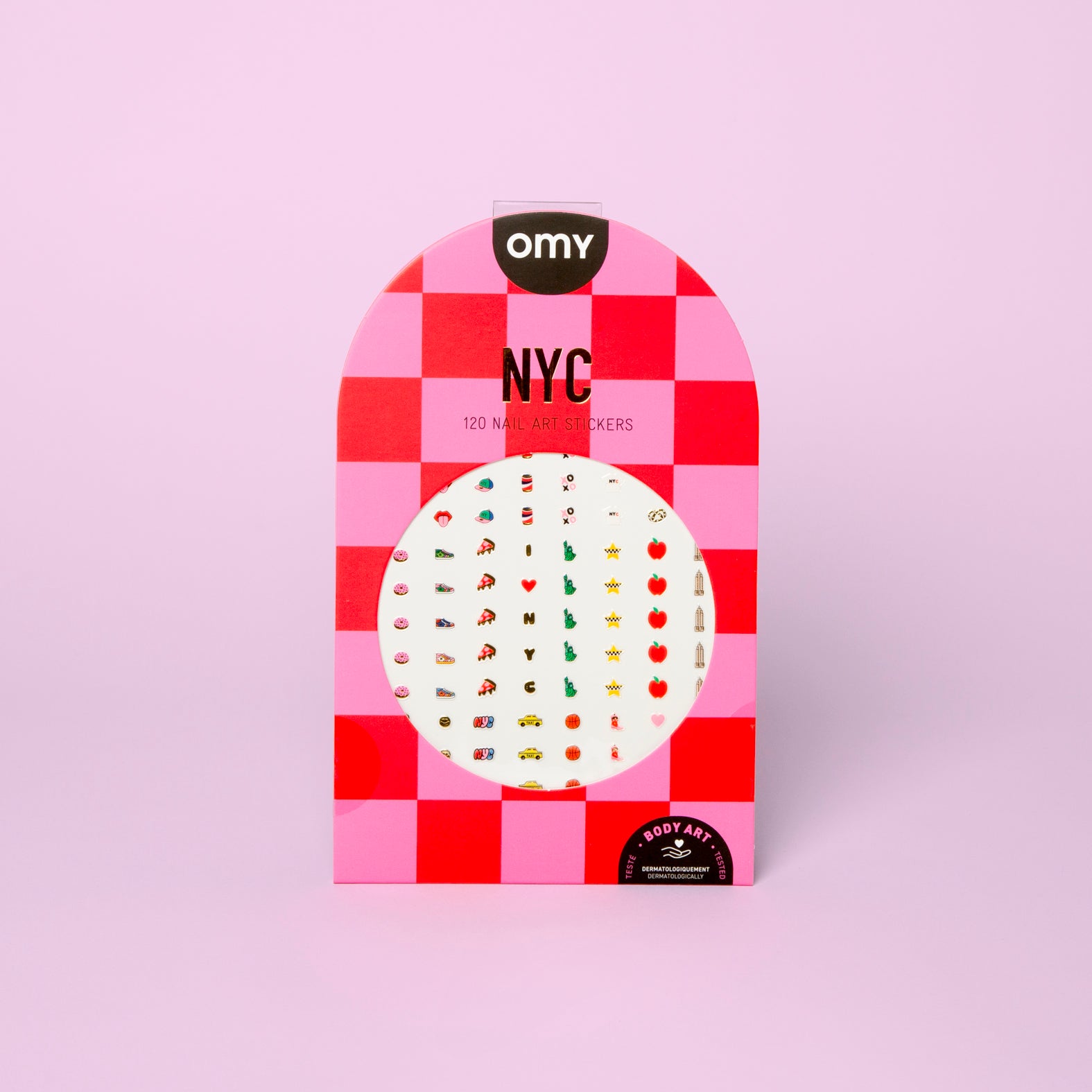 Glow Party Nail Stickers | Fun Nail Stickers for Kids | Official PRO US OMY Maison Website